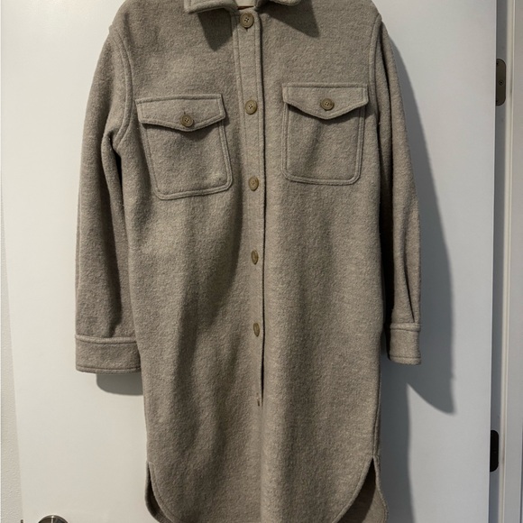 Aritzia | Jackets & Coats | Wilfred Tan Utility Jacket | Poshmark